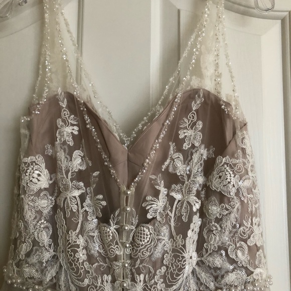 Wtoo | Dresses | Wtoo Cassis Wedding Dress In Mocha Color | Poshmark